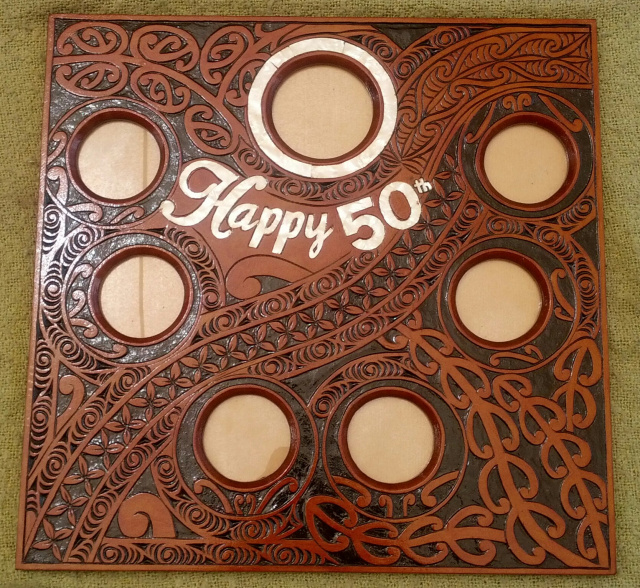 Carved Island Photo Frames